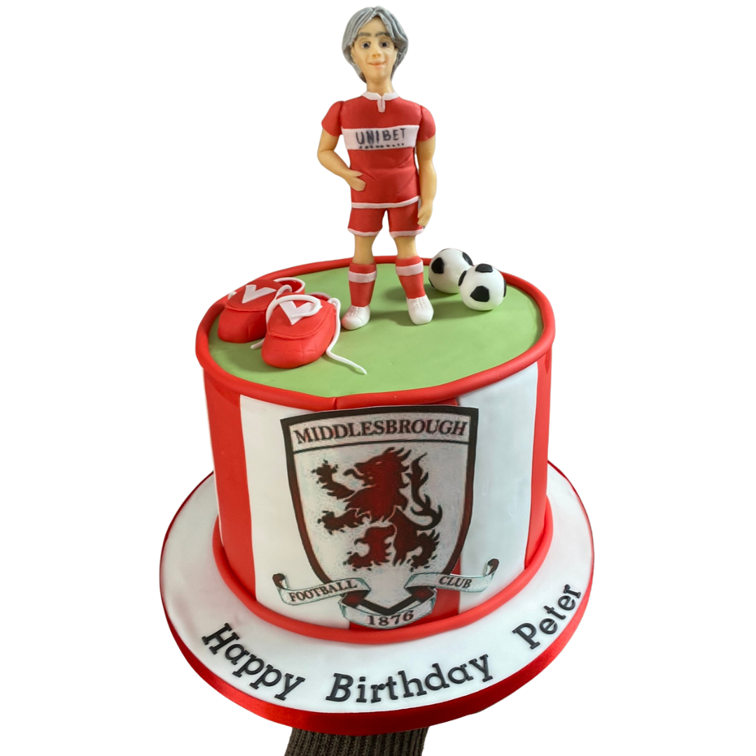 Personalised Footballer Cake - Children's Birthday Cake Delivery – My Baker