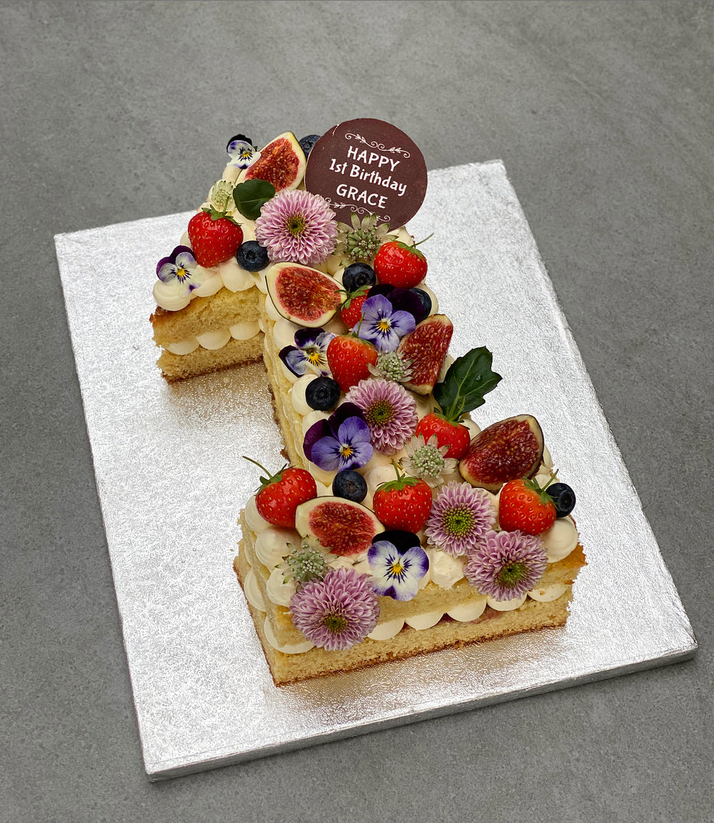 First Birthday Cake for Delivery - Number 1 Cake – My Baker