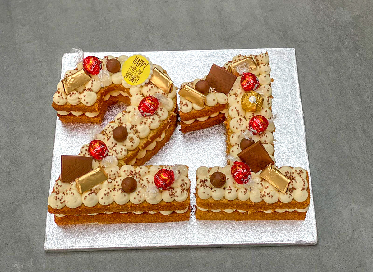 Number Cake: 21st Birthday Cake | My Baker