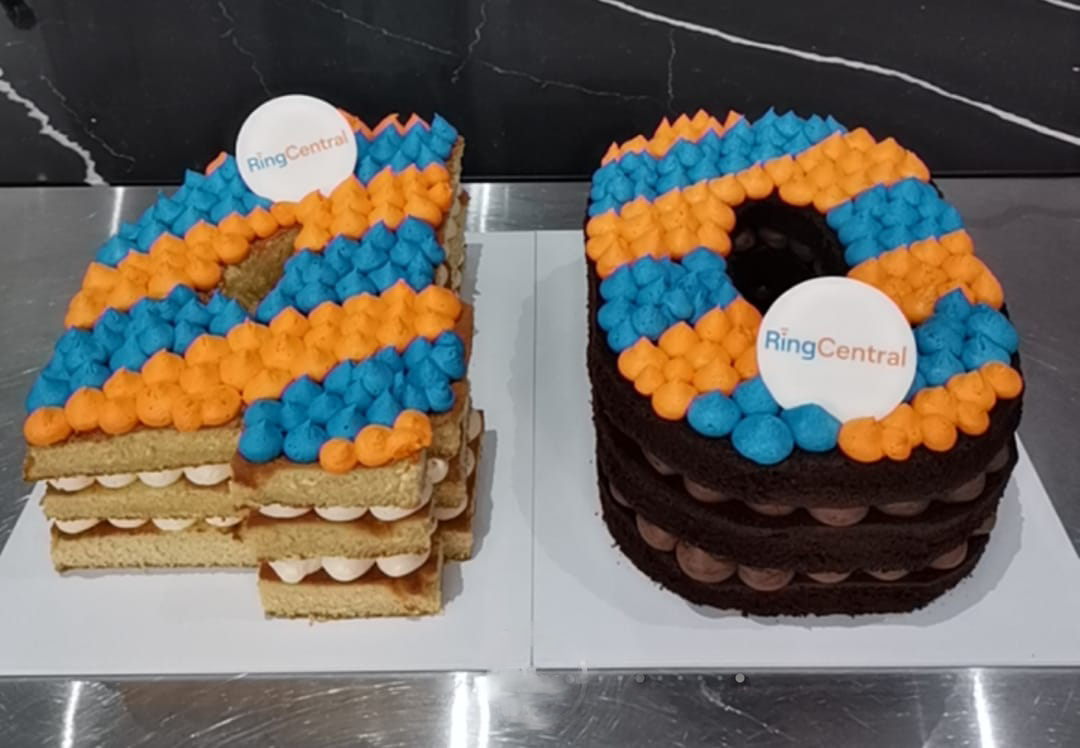 Large Double Digit Cake | Custom Number Cake | My Baker