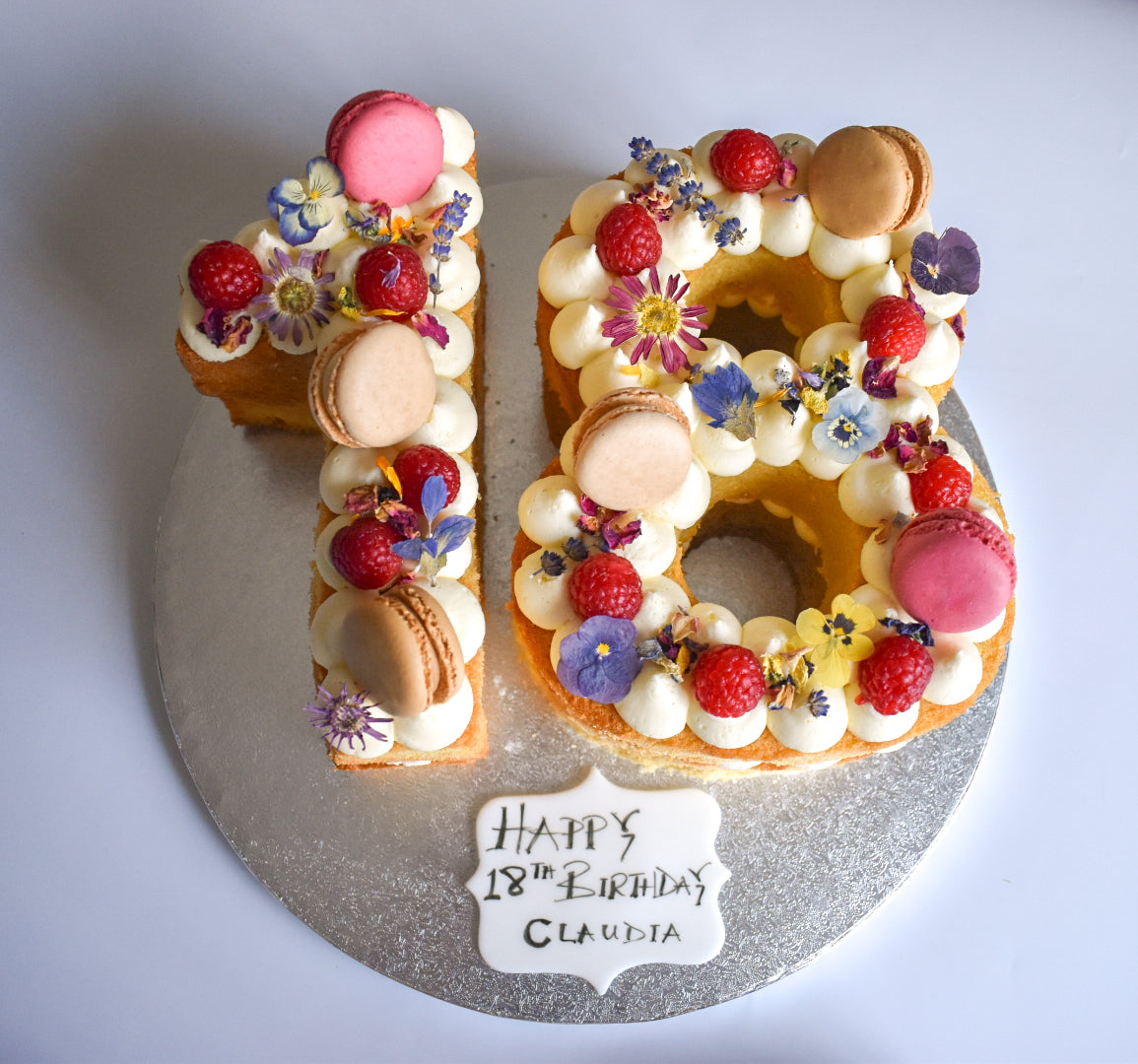 Number Cake: 18th Birthday Cake | My Baker