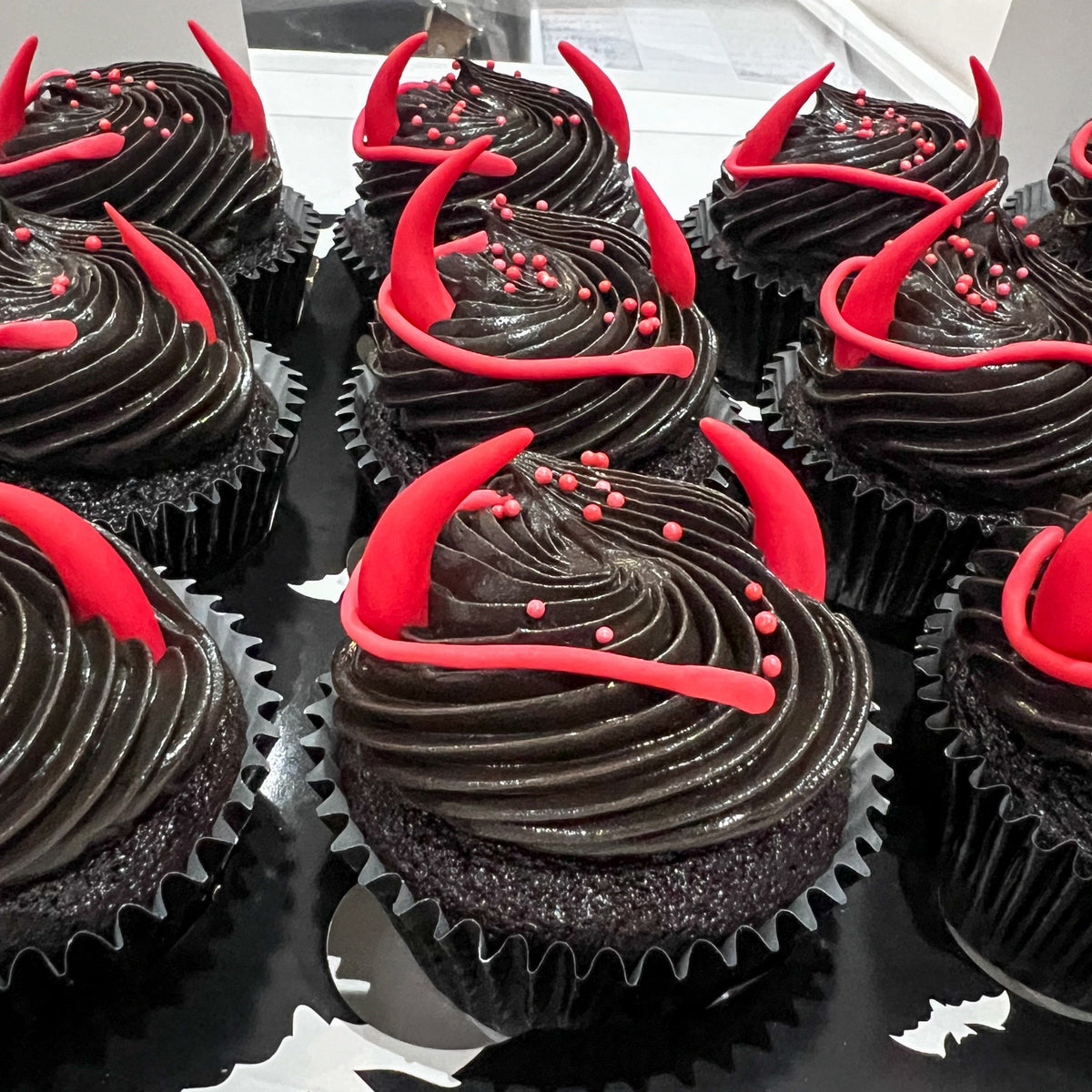 Halloween Devil Cupcake Spread for the office | UK Delivery – My Baker
