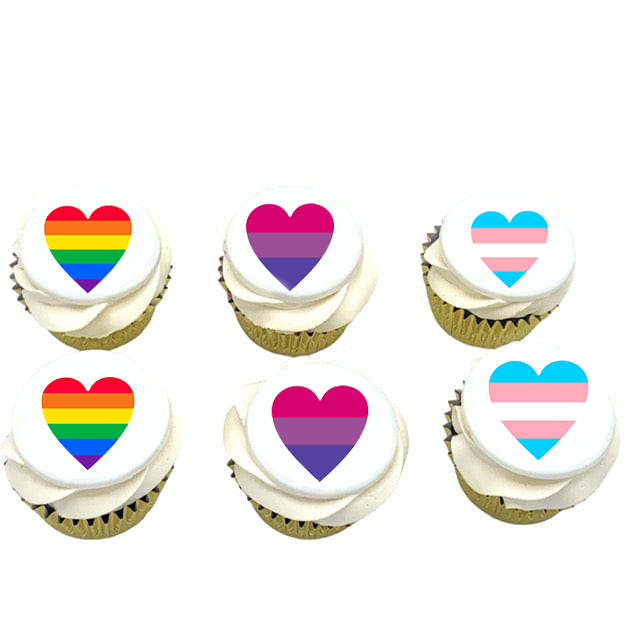 LGBTQ+ Pride Flag Cupcakes – My Baker