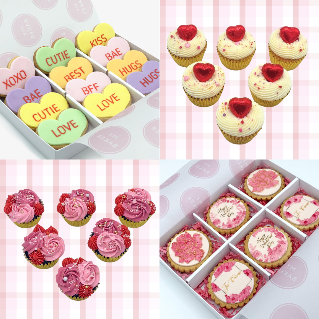 Valentine's Day Themed Sweet Treats Spread | Corporate Party Catering ...