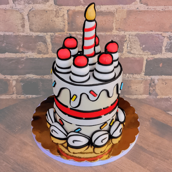 3D Comic Book Cake - Delivery – My Baker