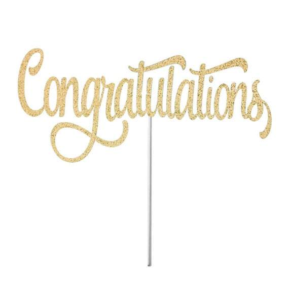 Congratulations Cake Topper | UK Delivery | My Baker