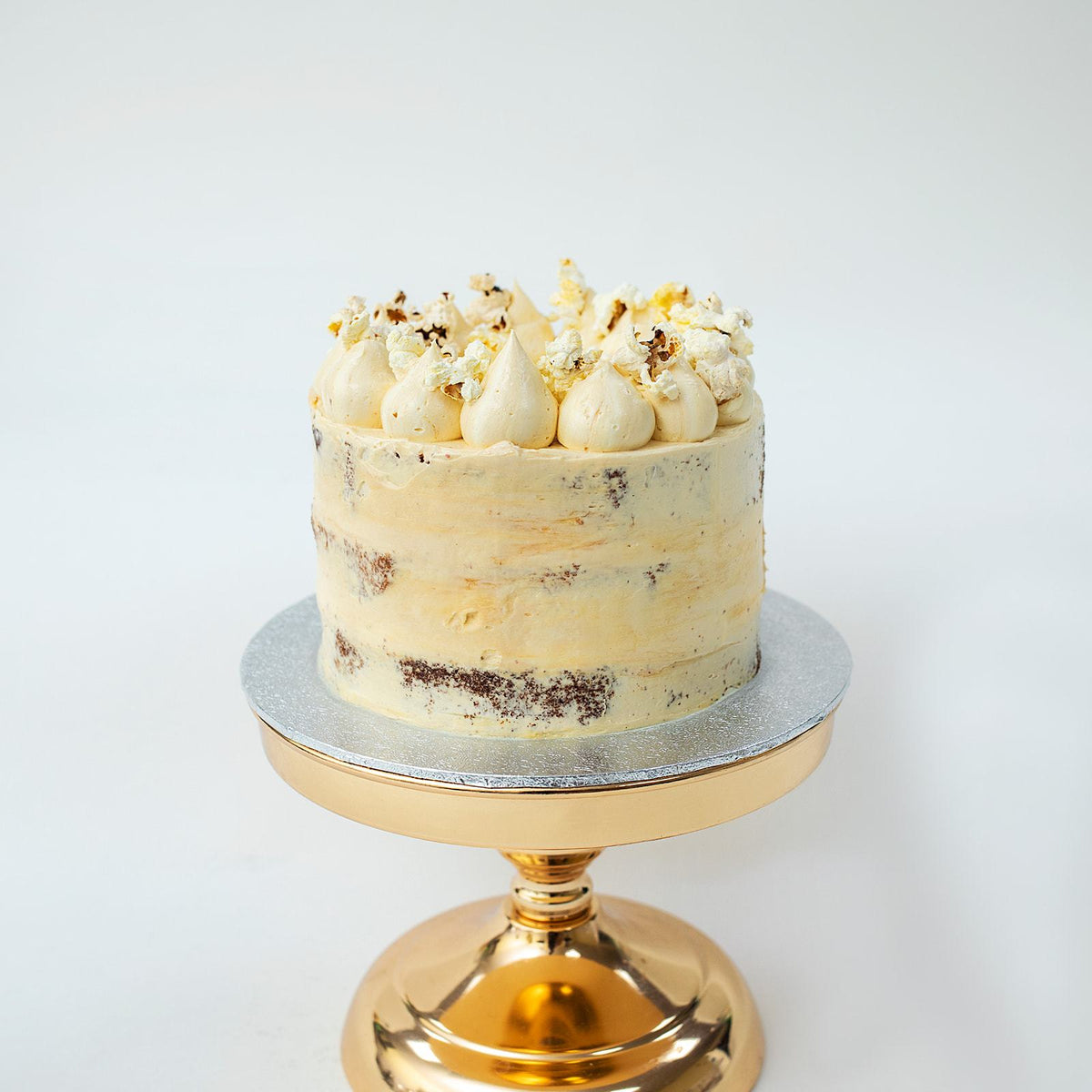 Semi Naked Salted Caramel Cake – My Baker