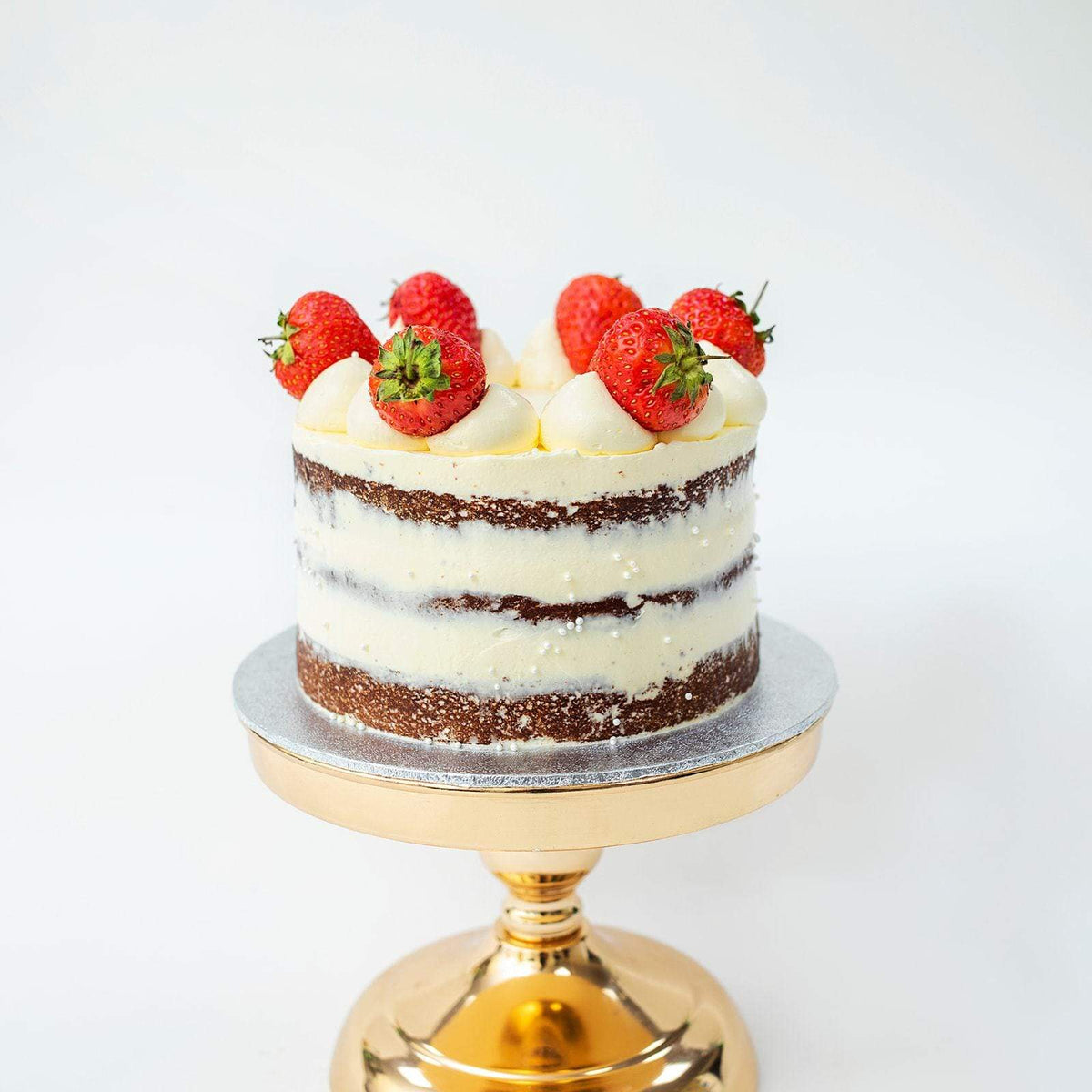 Semi Naked Victoria Sponge Cake – My Baker